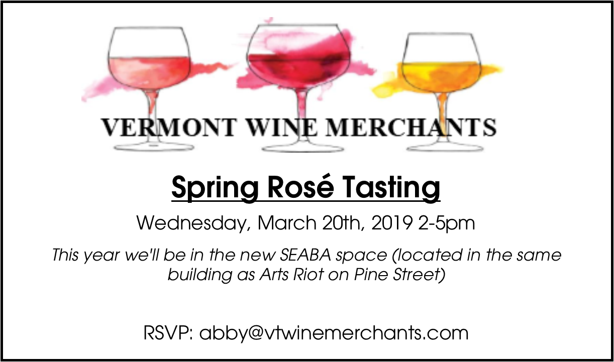 rose tasting - The Vermont Wine Merchants